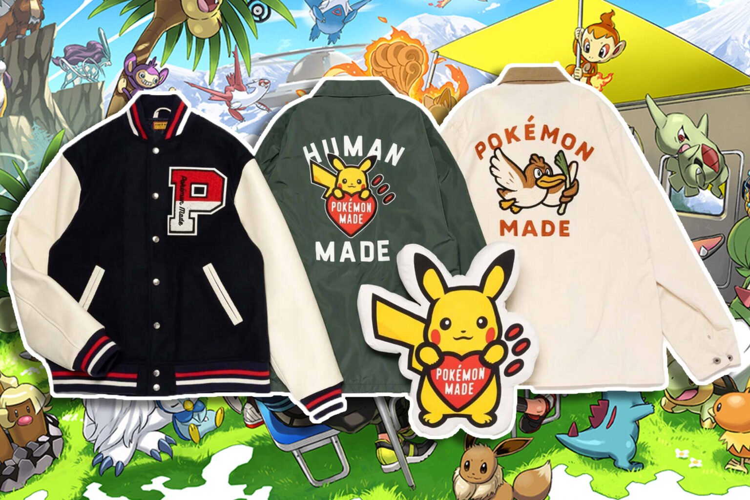 HUMAN MADE x Pokemon Collection Officially Drops on October 11 ...