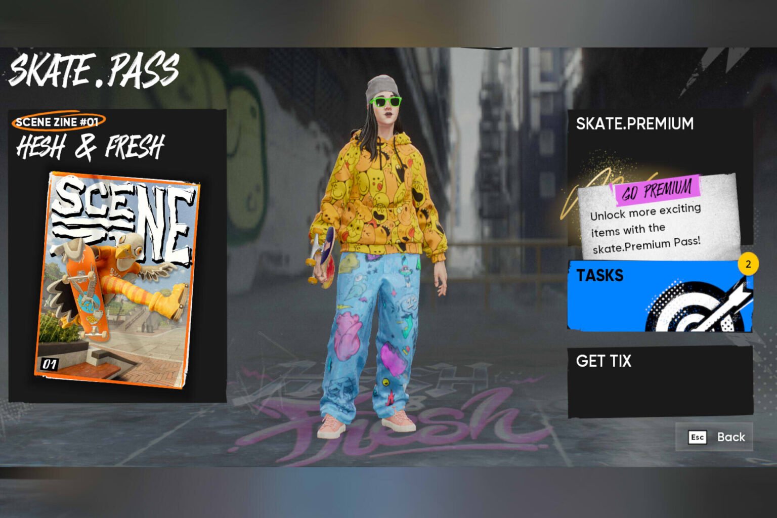 Skate. 4 Season 1 - All Skate Pass Rewards & How to Get Them - Phrasemaker