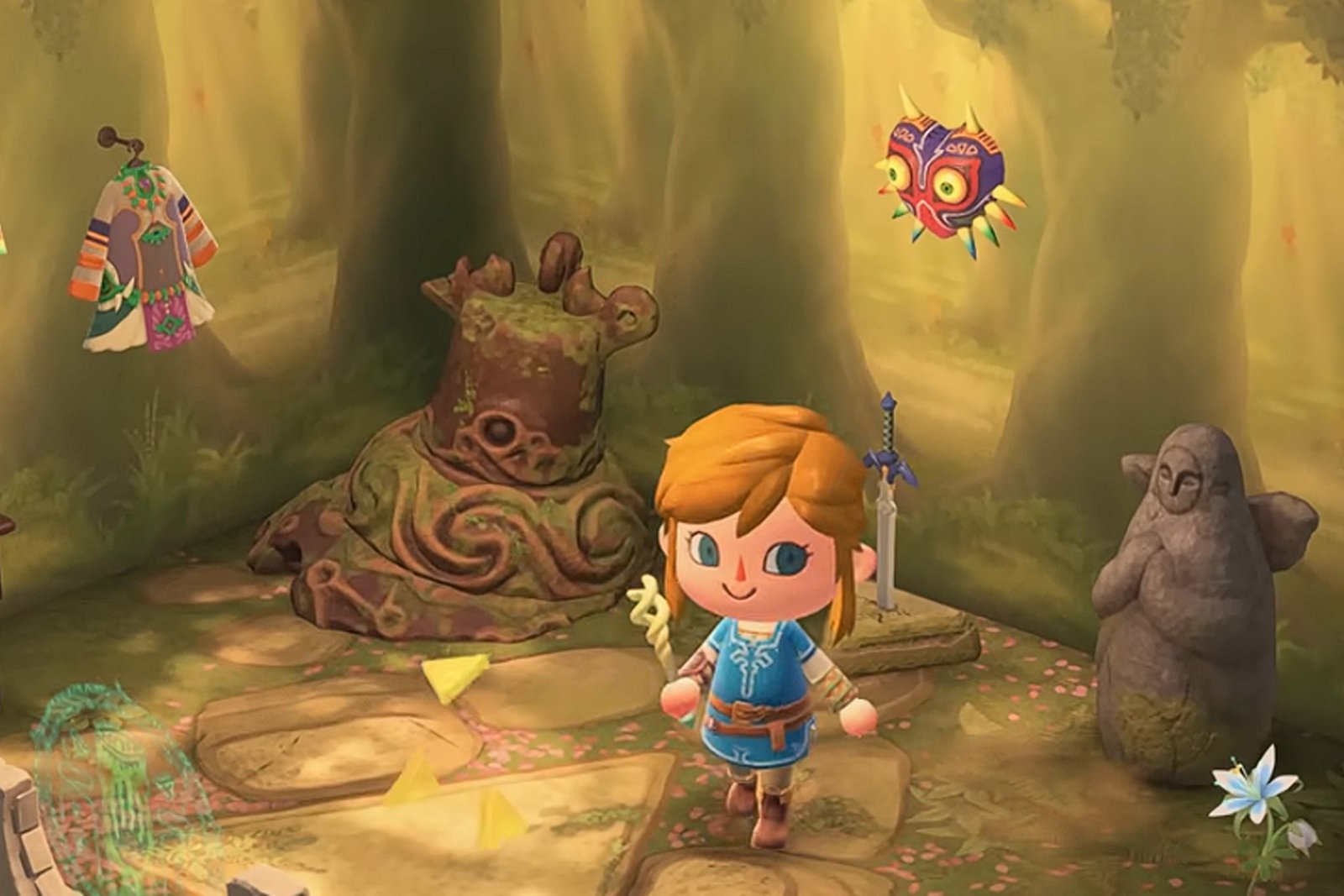 Animal Crossing New Horizons: How to Get the Zelda Items - Phrasemaker